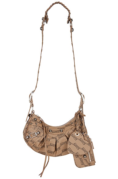 Balenciaga Extra Small Le Cagole Shoulder Bag In Taupe Smart Closet balenciaga-extra-small-le-cagole-shoulder-bag-in-taupe-smart-closet