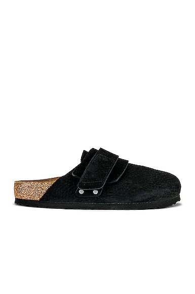 BIRKENSTOCK Nagoya in Desert Buck & Black | FWRD