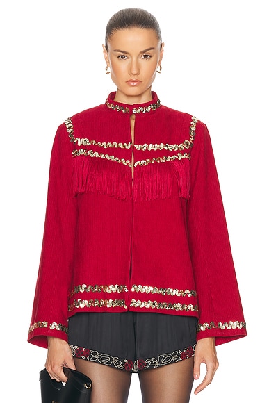 Adaptation Camo Surplus Jacket in O.D. Red Camo | FWRD