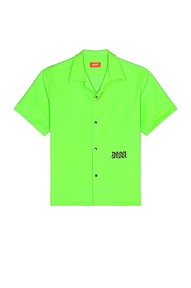 Bossi for FWRD Camp Shirt in Green | FWRD