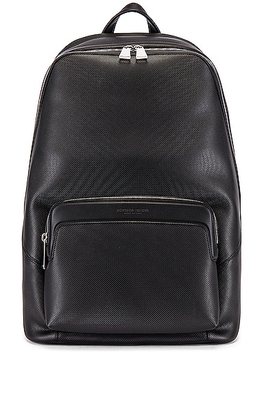 Bottega Veneta Marco Polo Backpack in Black | FWRD