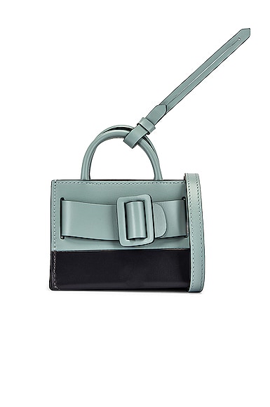 Boyy Bobby Charm with Strap in Seafoam & Slat | FWRD