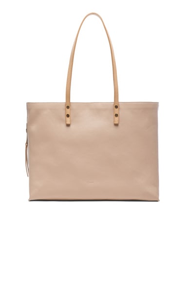 Chloe Large Dilan Shopper Tote in Biscotti Beige | FWRD