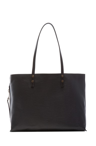 Chloe Large Dilan Shopper Tote in Black | FWRD