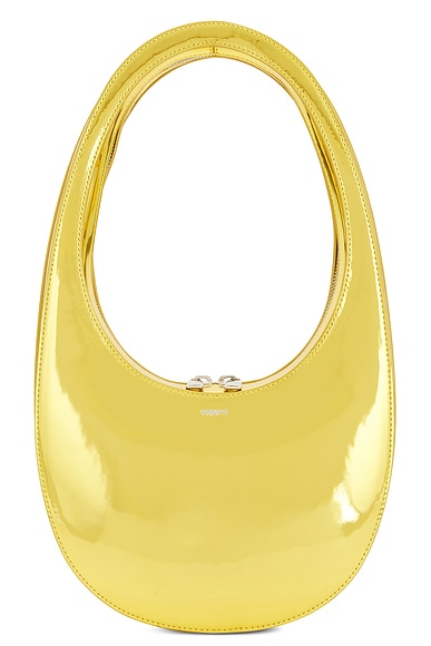 Coperni Metallic Swipe Bag in Gold | FWRD