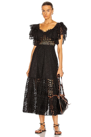 Charo Ruiz Ibiza Linda Dress in Black | FWRD