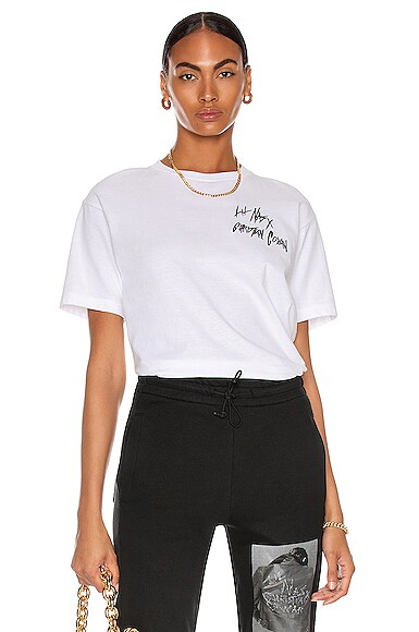 CHRISTIAN COWAN x Lil Nas Signature T Shirt in White 2 | FWRD