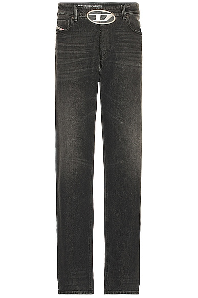 Diesel 1955 Denim Straight Jean in Black | FWRD