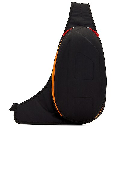 Diesel Pod Sling Bag in Black | FWRD
