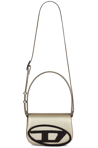 Diesel 1DR Shoulder Bag in Gold | FWRD