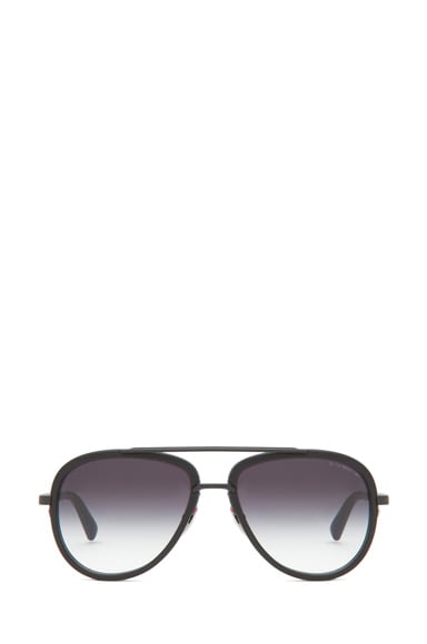 Dita Mach-Two Sunglasses in Matte Black | FWRD