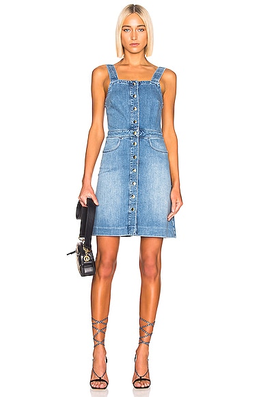 FRAME Claire Dress in Islet | FWRD