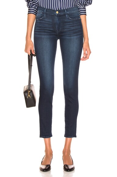 FRAME Le High Skinny Denim in Swank | FWRD
