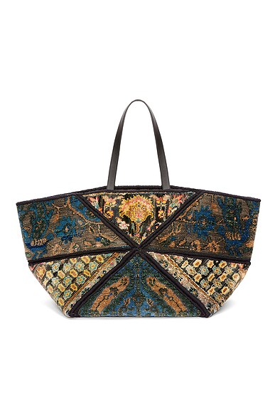 Loewe Mini Gate Western Bag in Black | FWRD