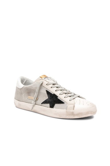 Golden Goose Superstar Sneakers in Grey Cord Gum | FWRD