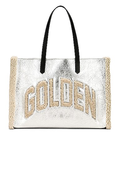Golden Goose California Bag in Silver | FWRD