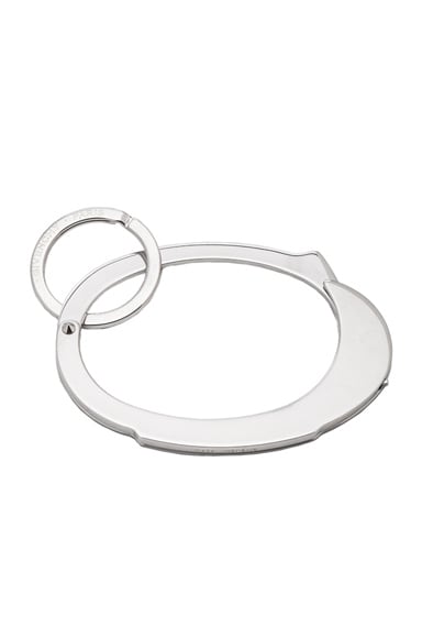 Givenchy Handcuff Keyring in Silver | FWRD