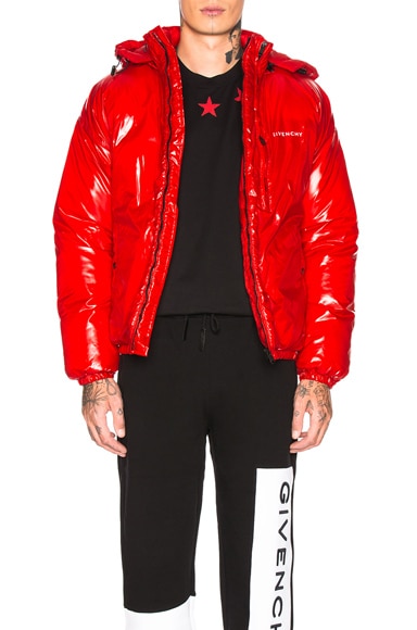 Givenchy Puffer Jacket in Red | FWRD