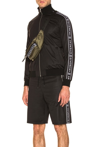 Givenchy Tape Track Jacket in Black | FWRD