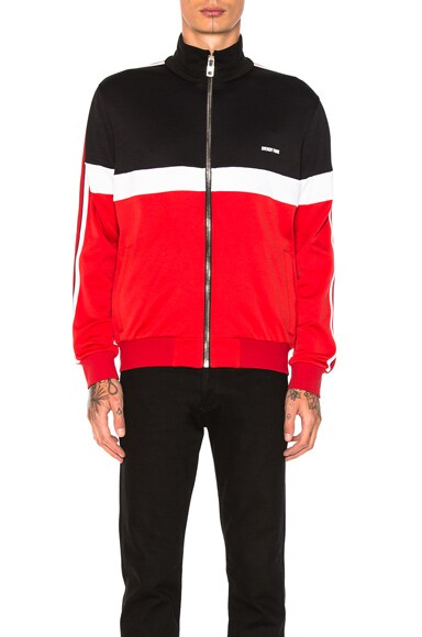 Givenchy Track Jacket in Black | FWRD