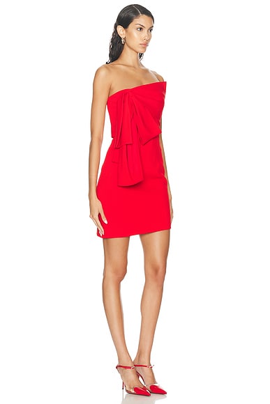 Red strapless mini dresses | Resort 2025 Collection | FWRD