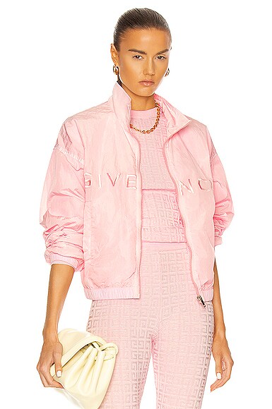 Givenchy Tracksuit Jacket in Light Pink | FWRD