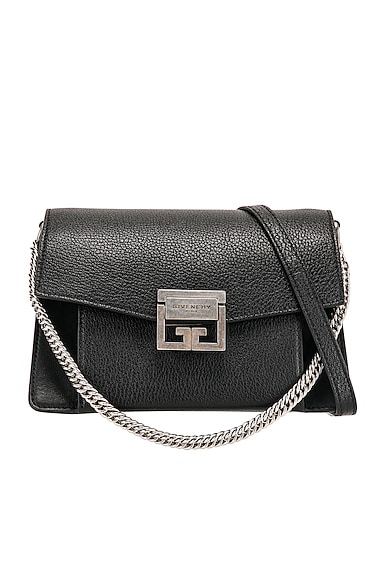 Givenchy Small Leather GV3 in Black | FWRD