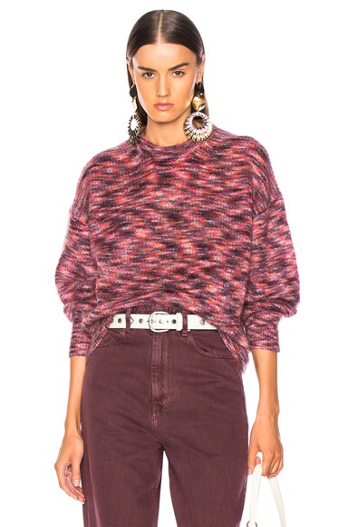 IRO Version Sweater in Pink & Black | FWRD