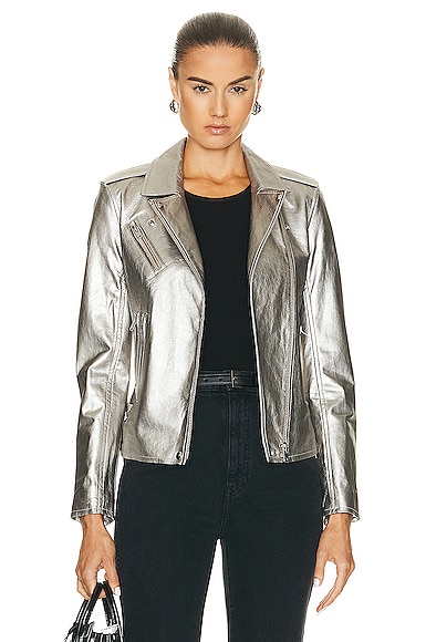 IRO Ashville Jacket in Khaki | FWRD