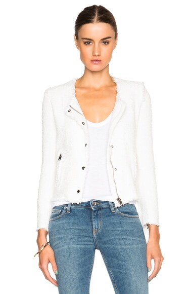 IRO Agnette Jacket in White | FWRD