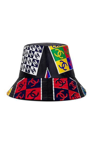 J. Logan Home Chanel Bucket Hat in Multi | FWRD