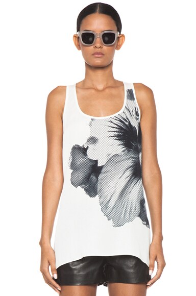 Joseph Kati Pixel Print Tank in Navy | FWRD