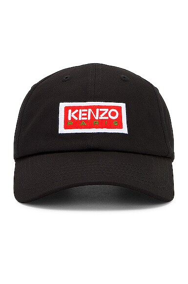 Kenzo Cap in Black | FWRD