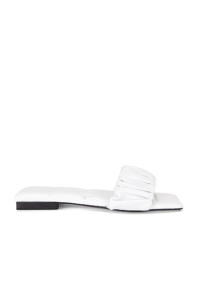 KHAITE Crete Flats in White | FWRD