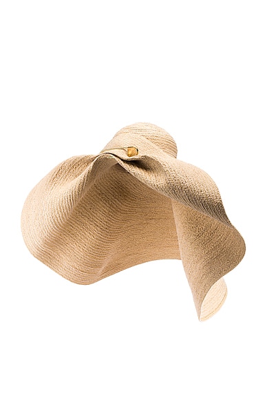 Lola Hats Giga Spinner Hat in White | FWRD