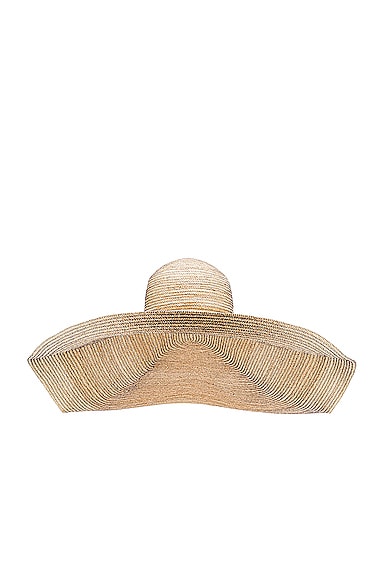 Lola Hats Classic Spinner Hat in Navy | FWRD