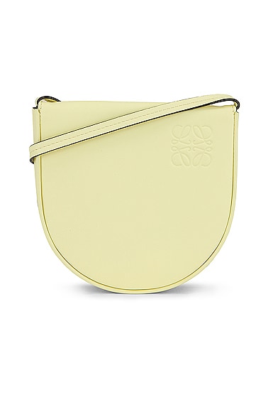 Loewe Heel Pouch Mini Bag in Pale Lime | FWRD
