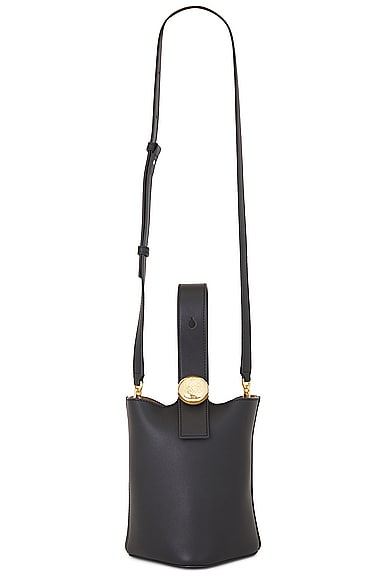 Loewe Pebble Bucket Mini Bag in Black | FWRD