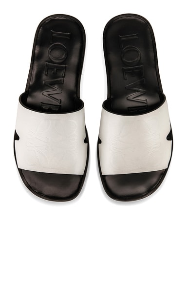 Loewe Anagram Mule in White | FWRD