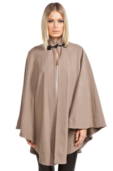 Lover Relaxed Cape in Mushroom | FWRD
