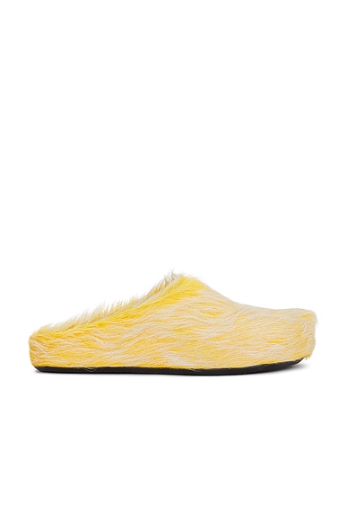 Marni Fussbett Sabot in Yellow | FWRD