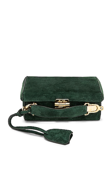 Mark Cross Grace Mini Box Bag in Evergreen | FWRD