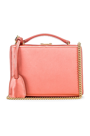 Mark Cross Grace Mini Box Bag in Rosa Antico | FWRD