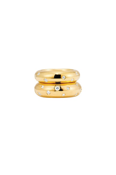 VERSACE Medusa Greca Anklet in Oro FWRD