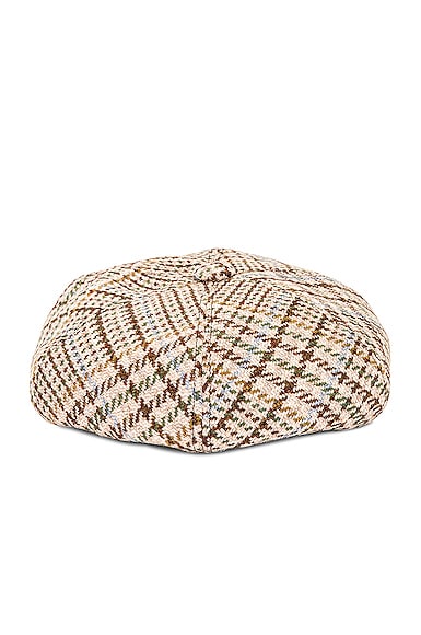 Miu Miu Beret Hat in Cacao | FWRD