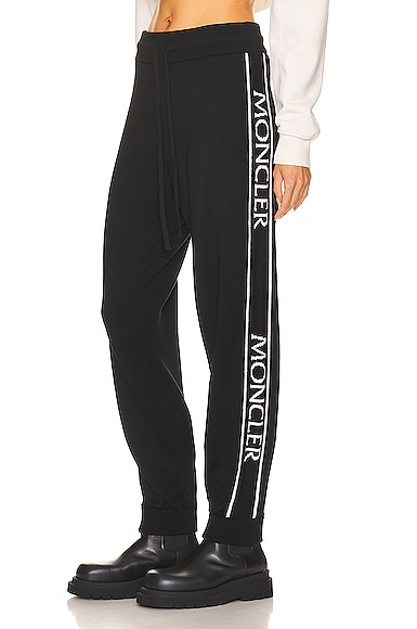 Moncler Knitwear Pant in Black | FWRD