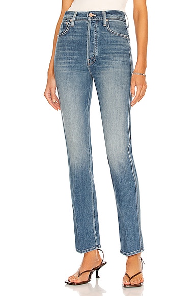 MOTHER High Waisted Double Hiker Skimp in Love Bombs | FWRD