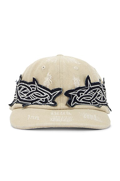 Who Decides War by Ev Bravado Crown of Thorns Cap in Cloud & Coal | FWRD