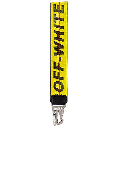 OFF-WHITE Industrial Key Holder in Yellow & Silver | FWRD
