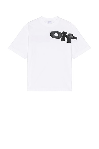 OFF-WHITE Shared Logo Skate T-Shirt in White | FWRD